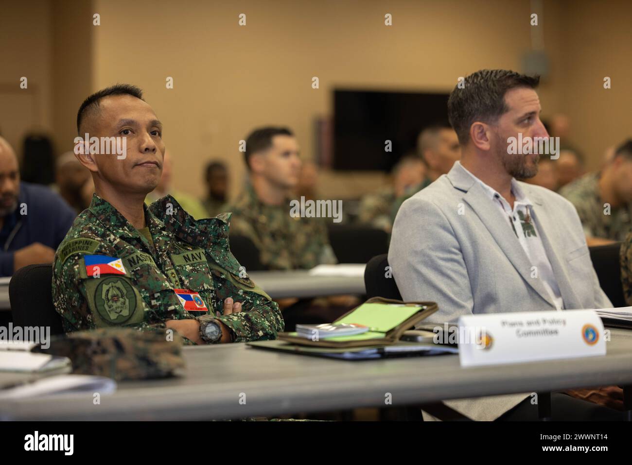 Philippine Marine Col. Ashley Nastor, AC of MS for Plans and Programs ...