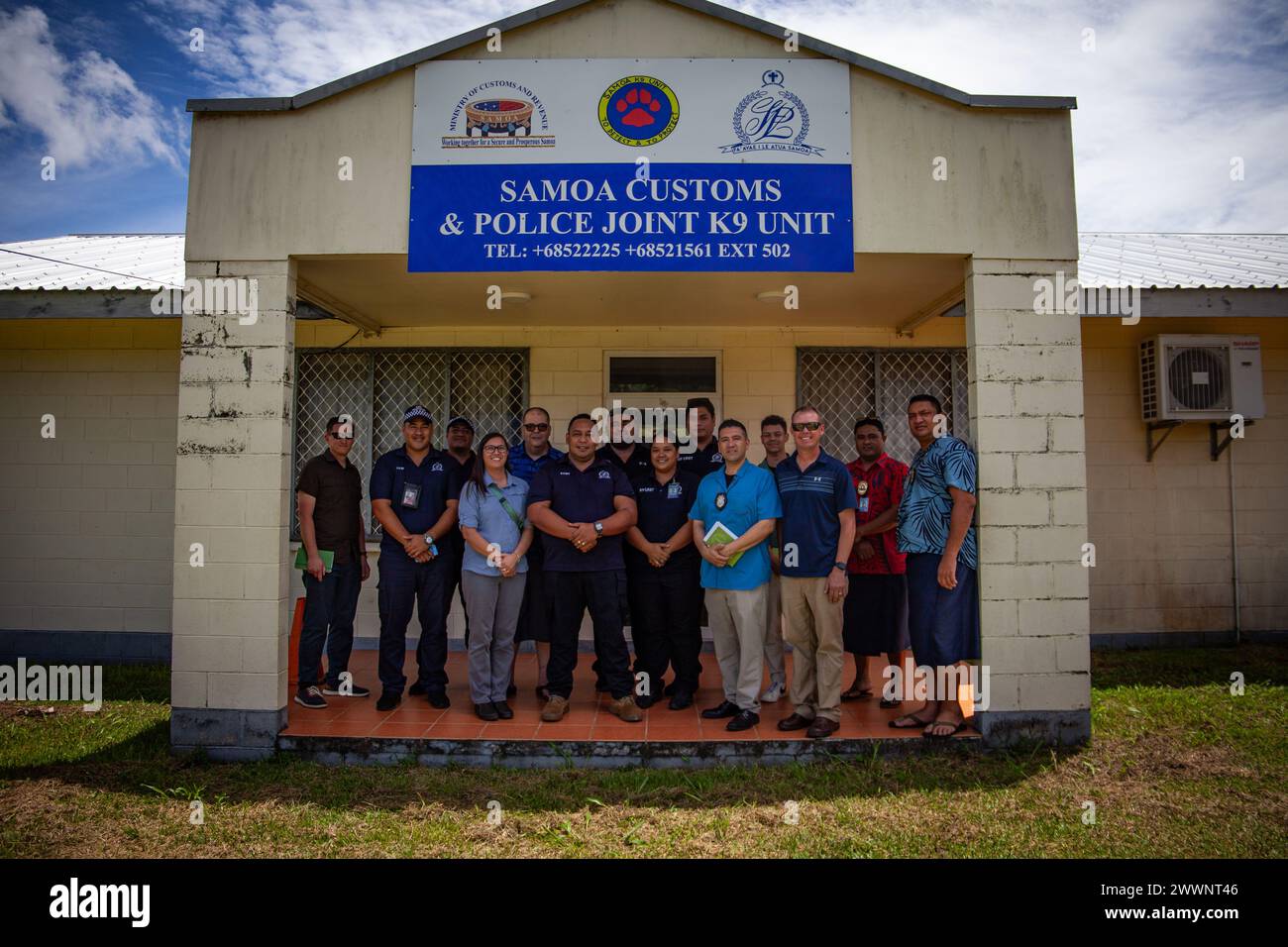 A posed group photo featuring members from the Nevada National Guard ...