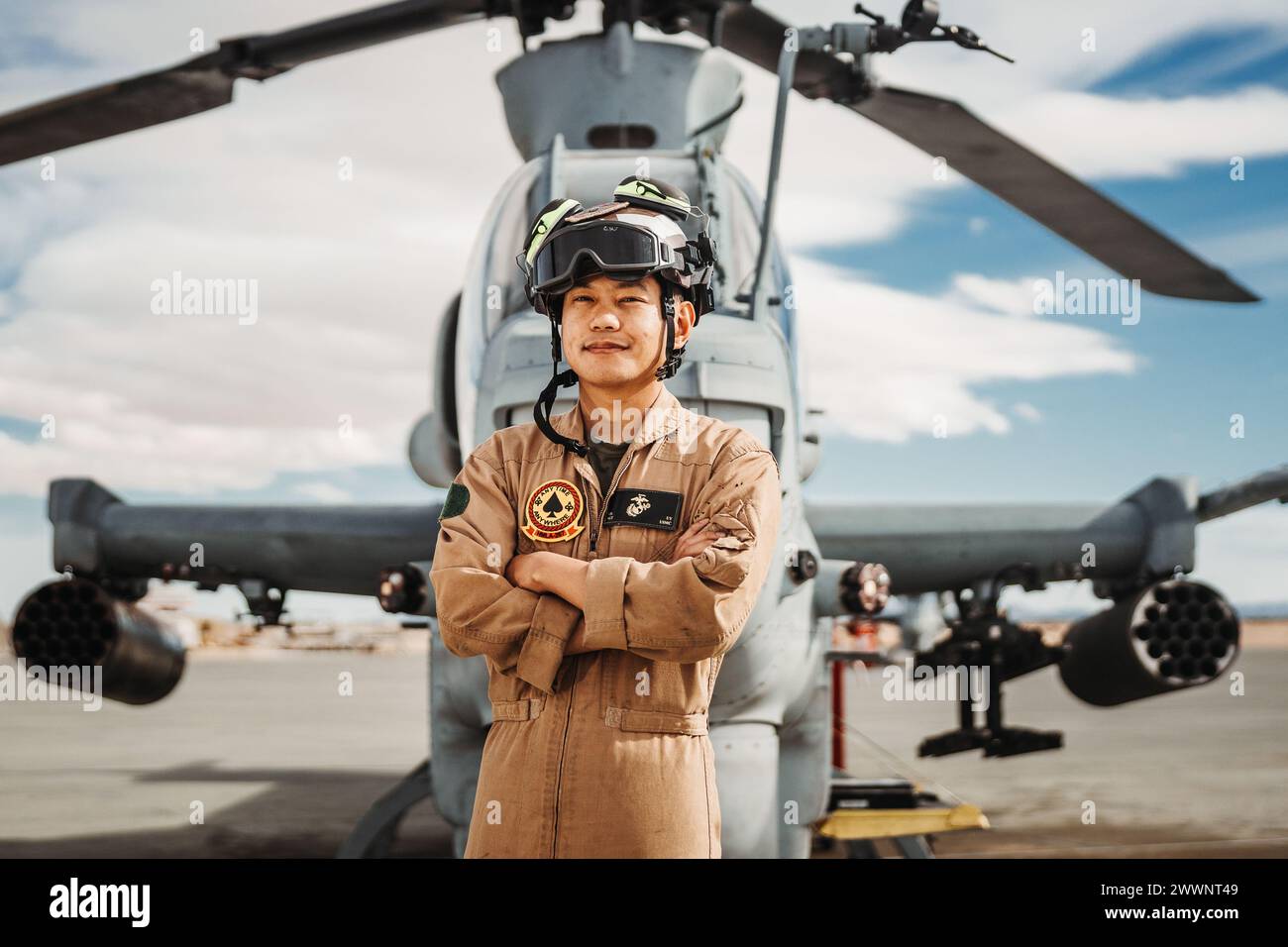 U.S. Marine Corps Sgt. Ivandominick Uy, a Manila, Philippines native ...