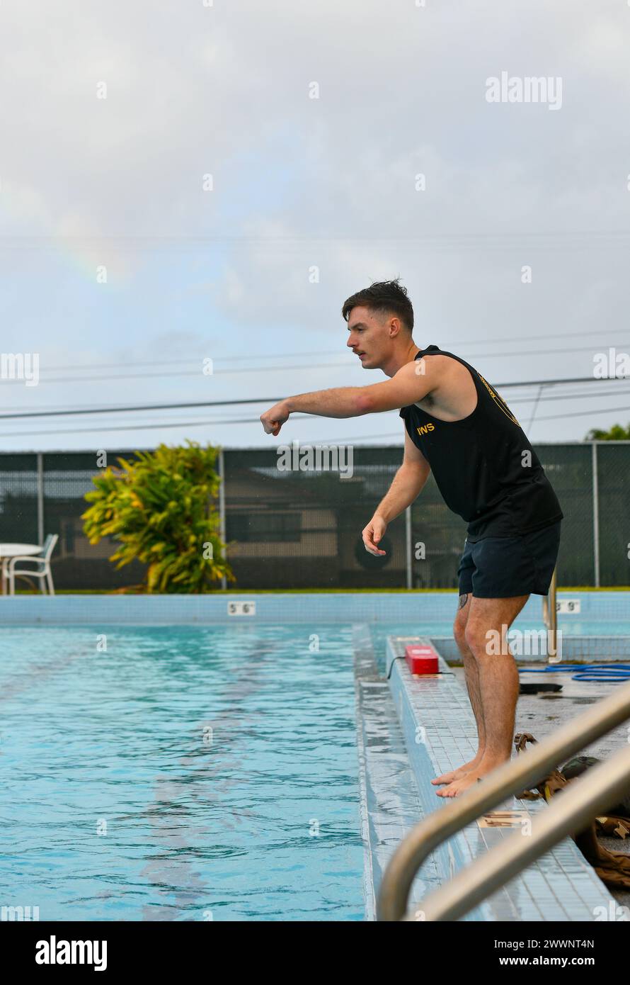 U.S. Marine Corps Cpl. Dillon Buck, Marine Corps Instructor of Water ...