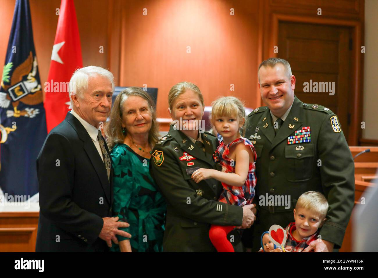 Col. Jennifer Venghaus, the U.S. Army South Staff Judge Advocate, and ...