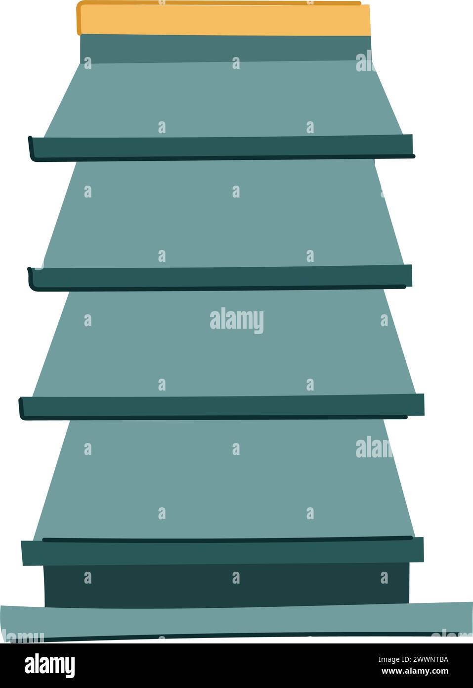 display magazine rack cartoon vector illustration Stock Vector Image ...