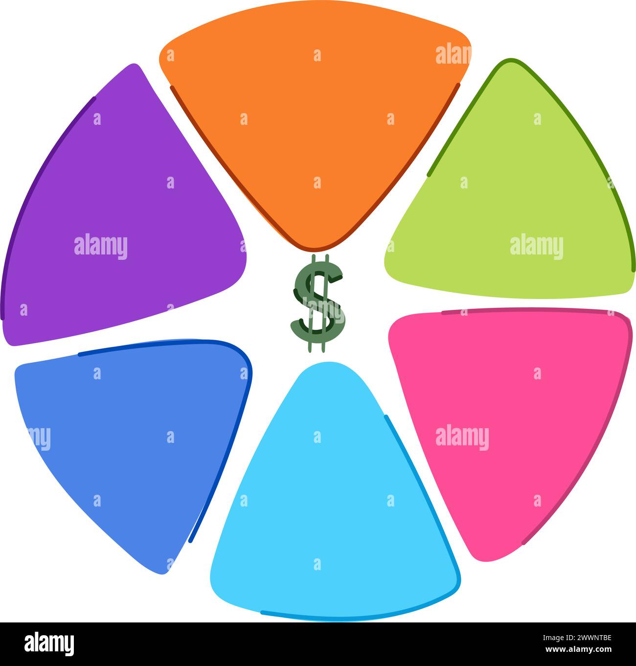 investor investment portfolio cartoon vector illustration Stock Vector ...