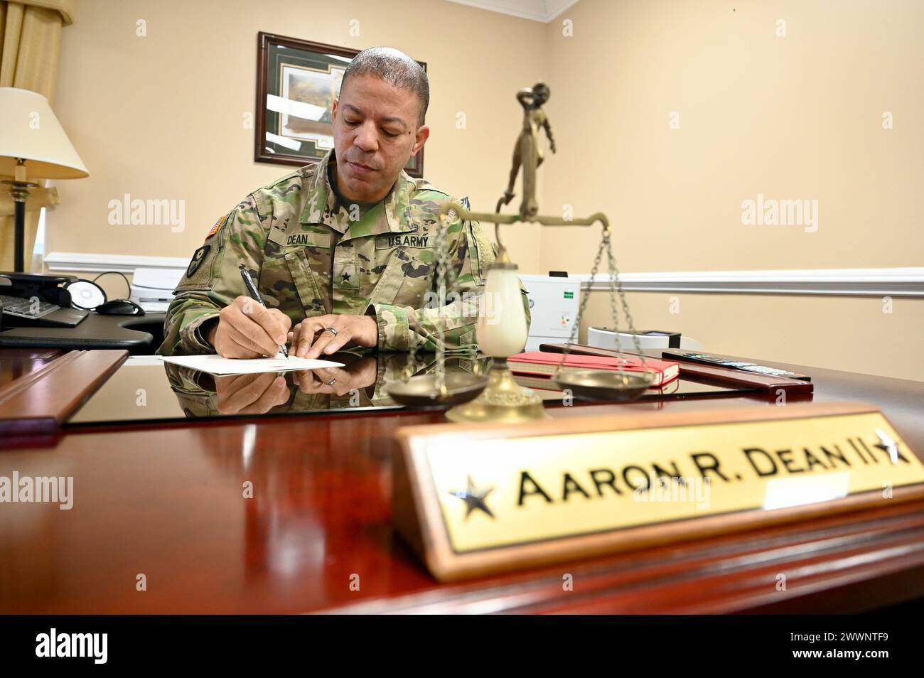 Brig gen aaron r dean hi-res stock photography and images - Alamy
