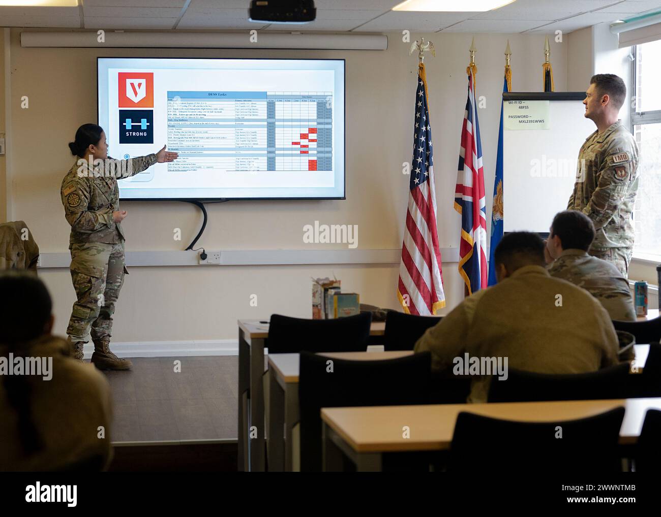 U.S. Air Force Staff Sgt. Fritzie Saz, 48th Logistics Readiness ...