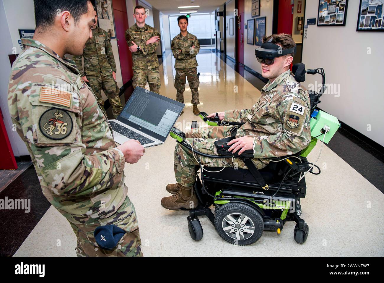 Cadets 1st Class Ameen Khan, front, Lucas Jones, middle, and Sam Smith ...