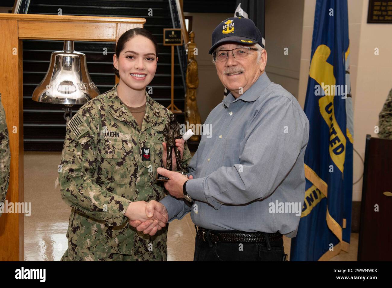 GREAT LAKES, Ill. (February 15, 2024) Fire Controlman 1st Class Linda ...