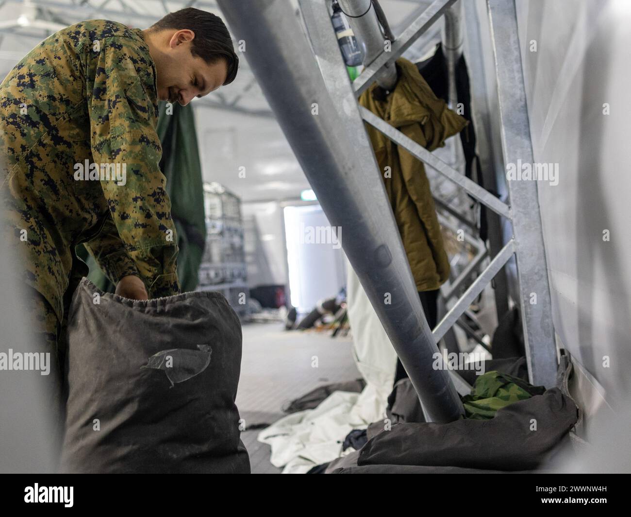 U.S. Marine Corps Sgt. Jorge Alvarado, a native of Idaho and an ...