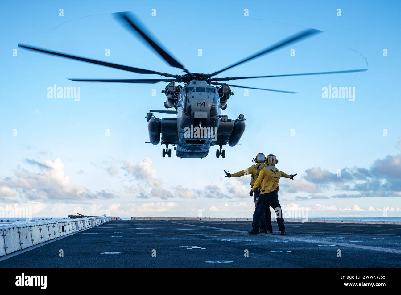 Aviation Boatswain’s Mate (Handling) 1st Class Reyvin Olaes, a native ...