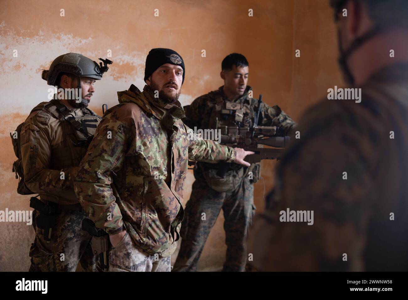 U.S. Marines with the 26th Marine Expeditionary Unit (Special ...