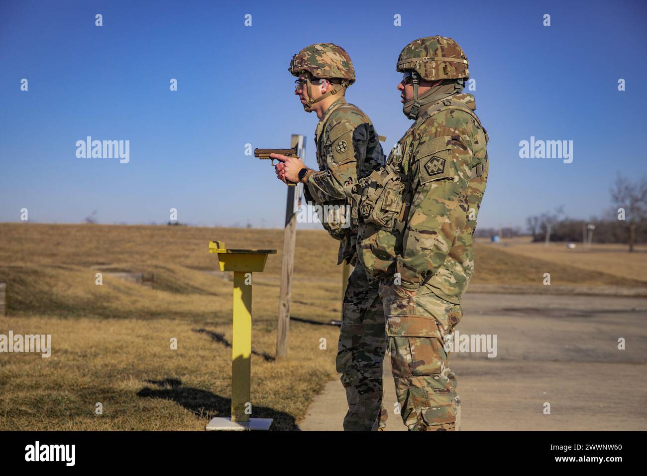 Day two of the 310th ESC Best Warrior Competition started Feb. 5, 2024 ...