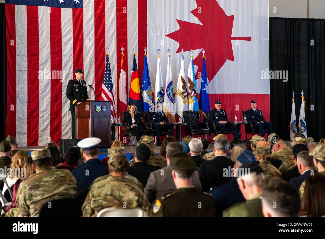 Canadian Armed Forces Chief of the Defense Staff Gen. Wayne Eyre speaks ...