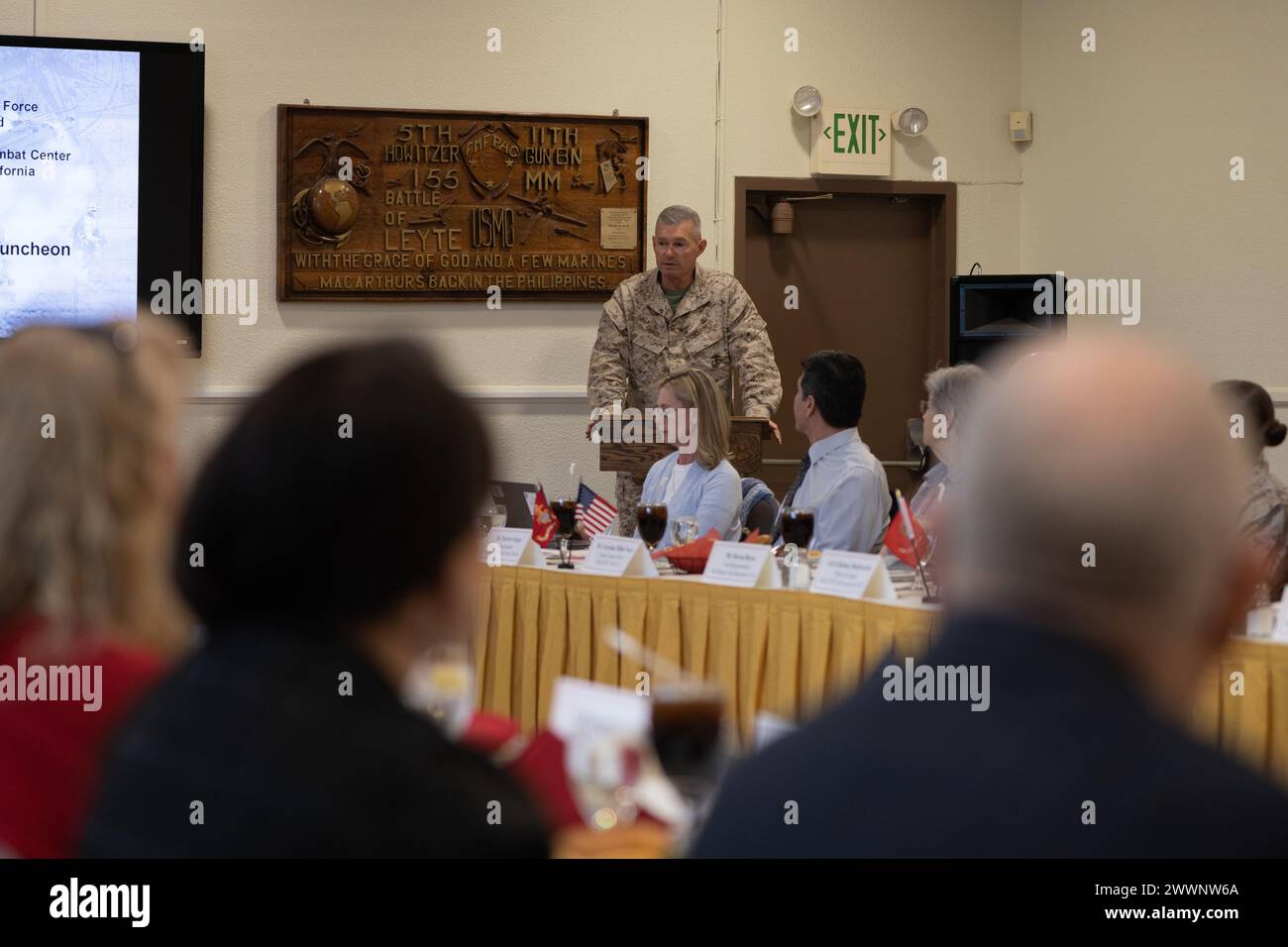 U.S. Marine Corps Maj. Gen. Thomas B. Savage, commanding general of ...