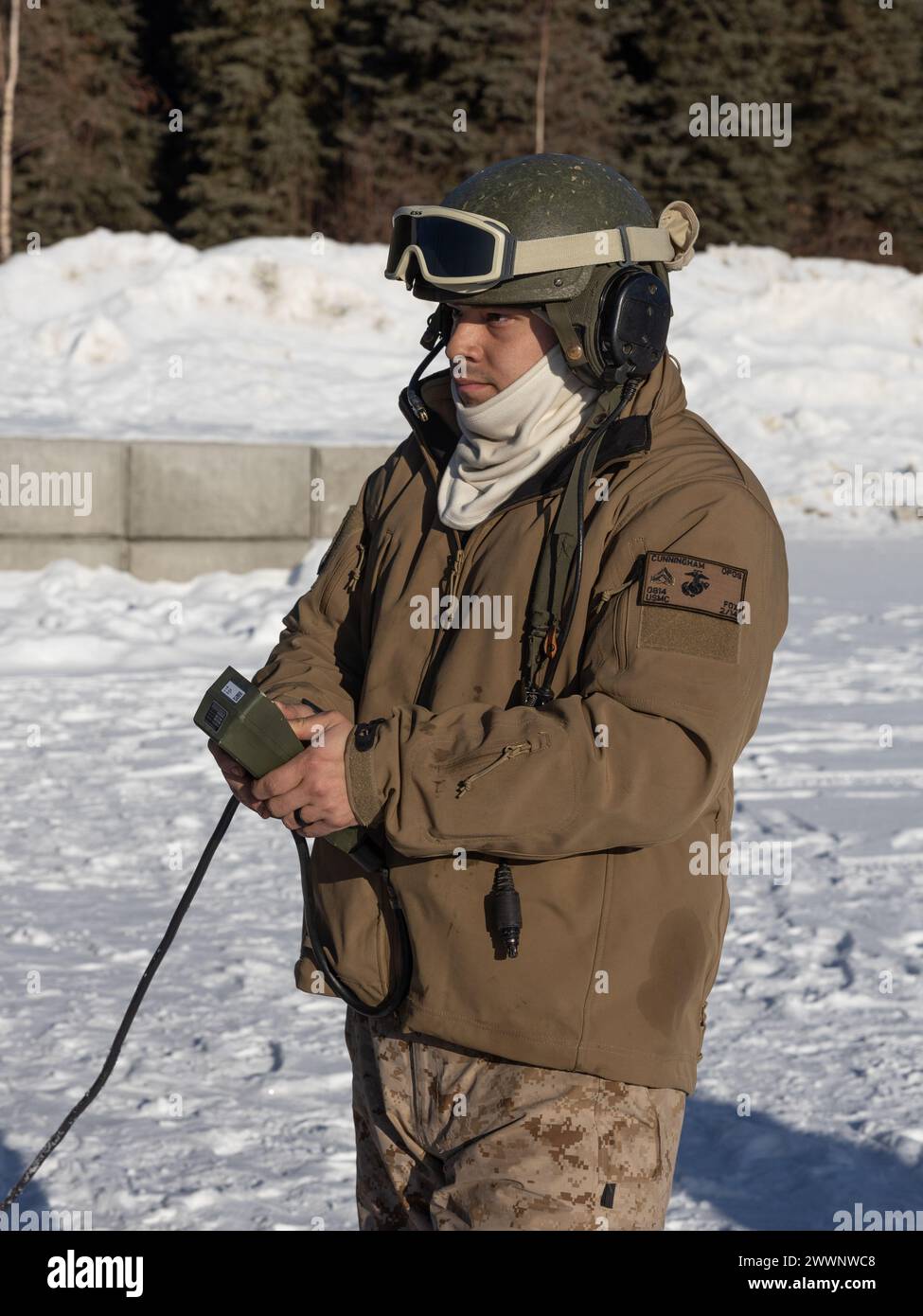 U.S. Marine Corps Cpl. Cody Cunningham, a High Mobility Artillery ...