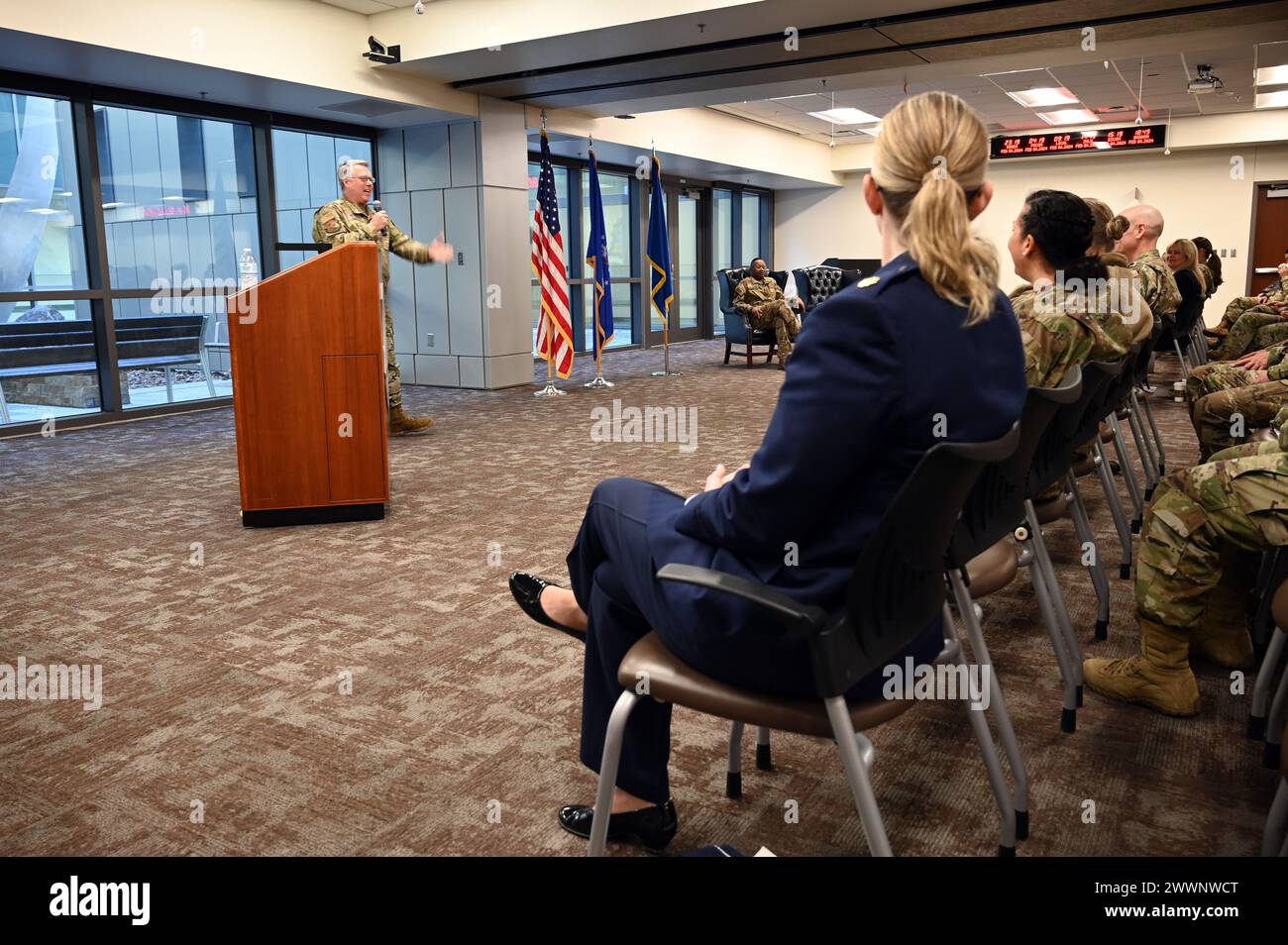 Col. Robert L. Simmons, 433rd Aerospace Medicine Squadron commander ...