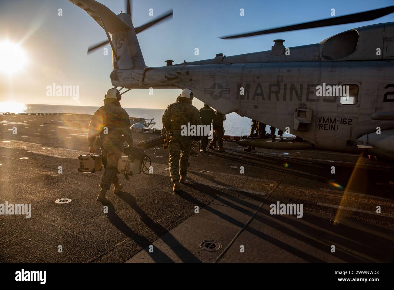 U.S. Marines assigned to the 26th Marine Expeditionary Unit (Special ...