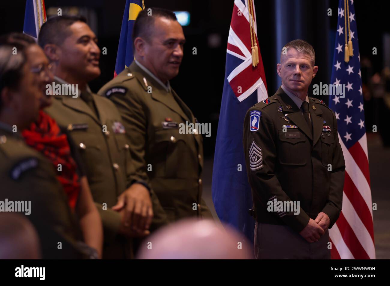 Command Sgt. Maj. Scott A. Brzak, USARPAC’s senior enlisted advisor and ...