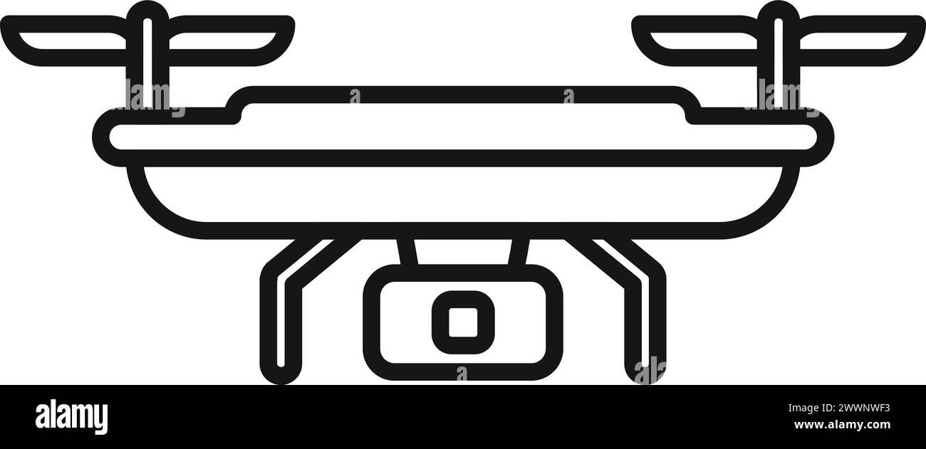 Event video drone icon outline vector. Service cinema go pro ...