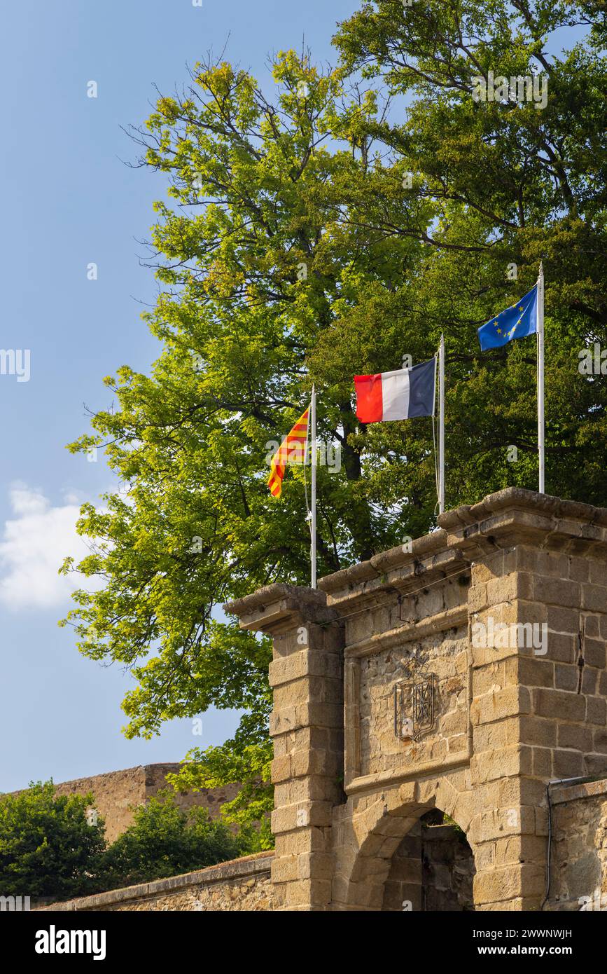La citadelle de Mont-Louis, France Stock Photo - Alamy