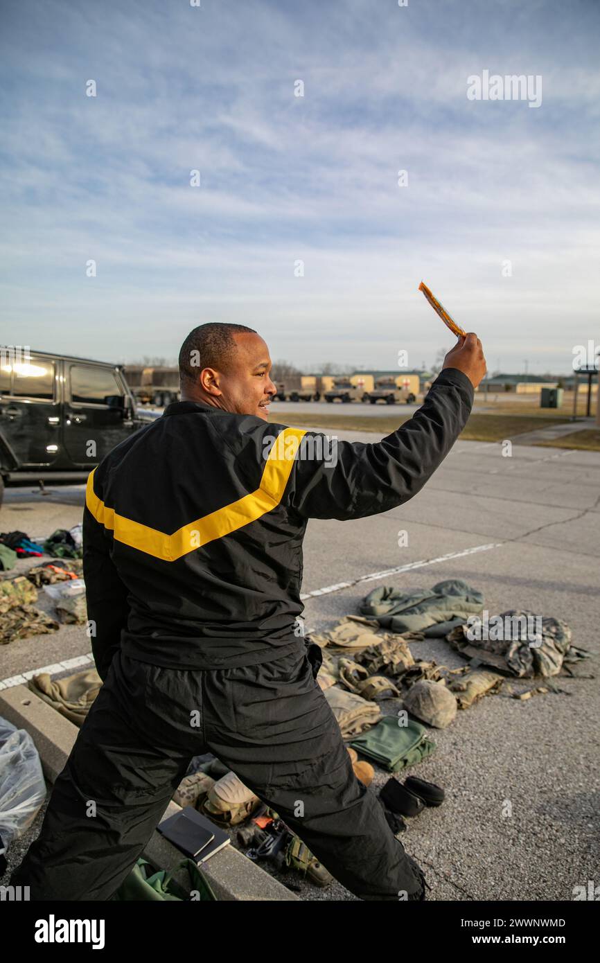 Day one of the 310th ESC Best Warrior Competition, held Feb. 4, 2024 at ...