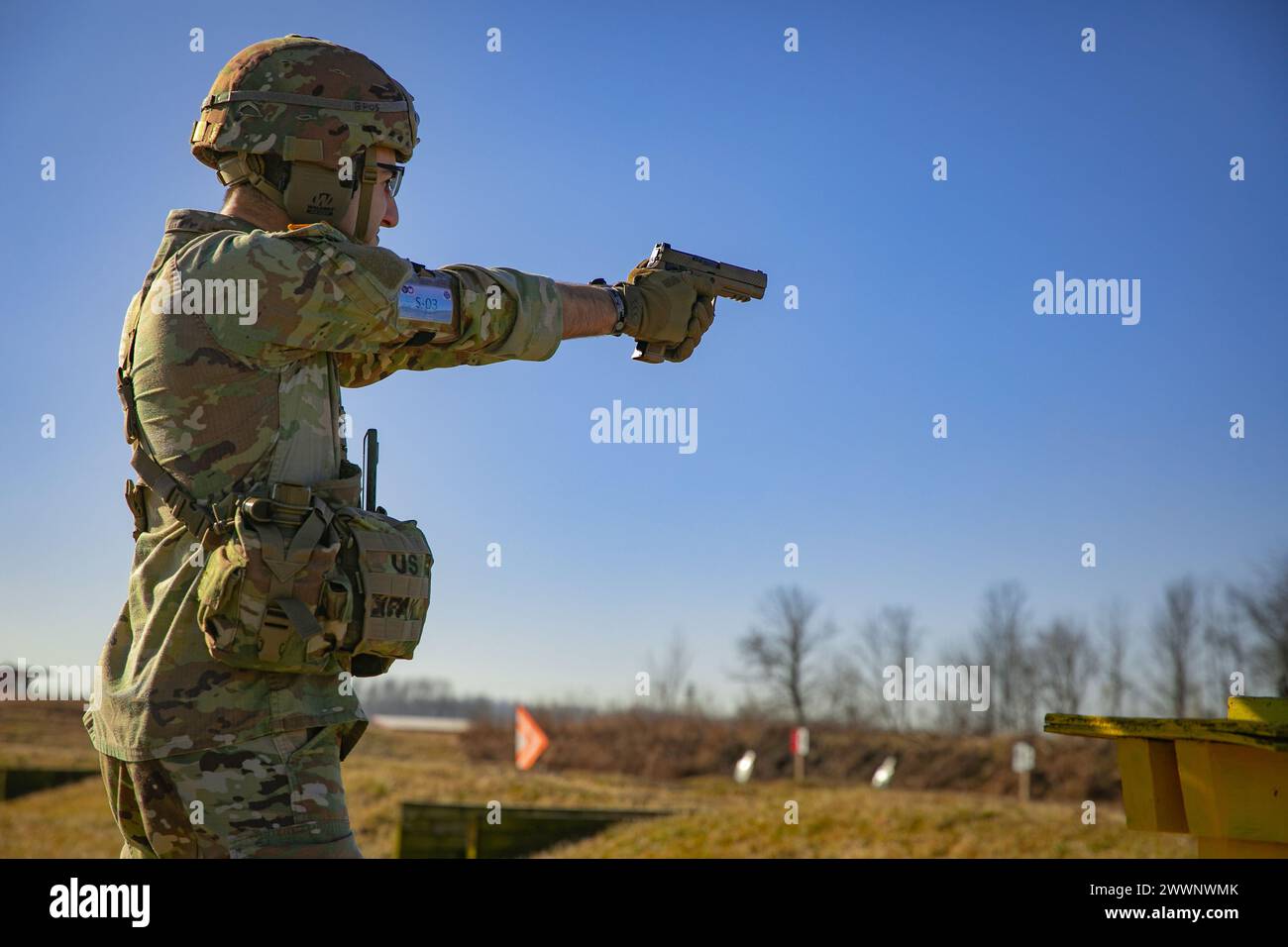 Day two of the 310th ESC Best Warrior Competition started Feb. 5, 2024 ...