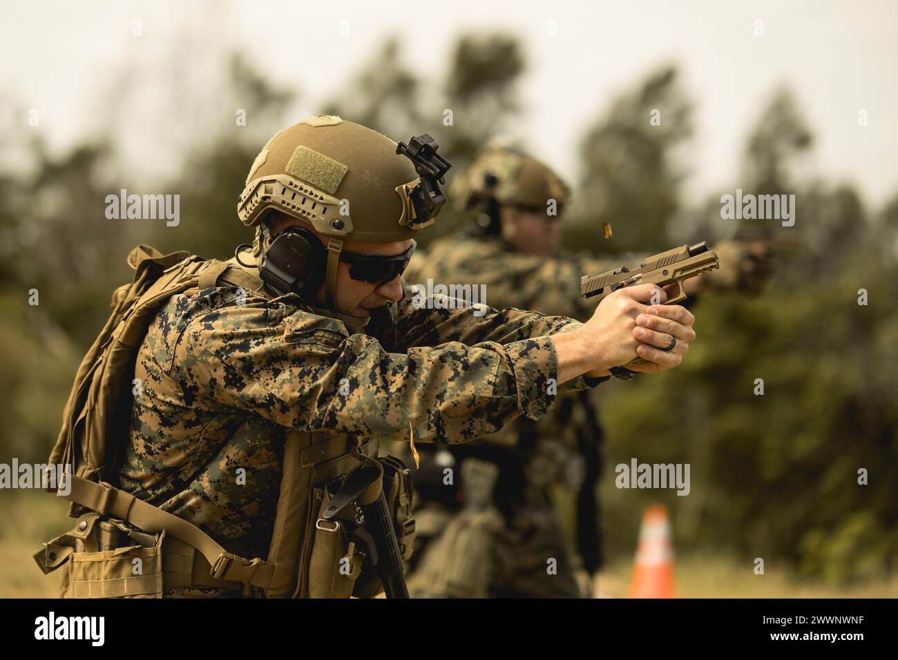 U.S. Marine Corps Capt. Alexander Obremski, a forward air controller ...