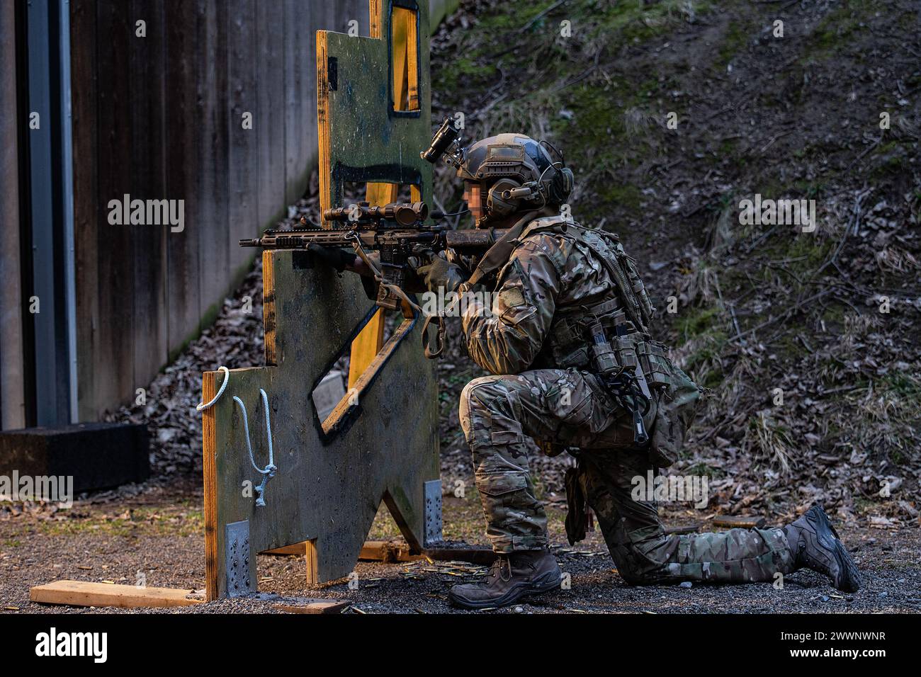 U.S. Special Operations Forces assigned to 10th Special Forces Group (Airborne), participate in ...