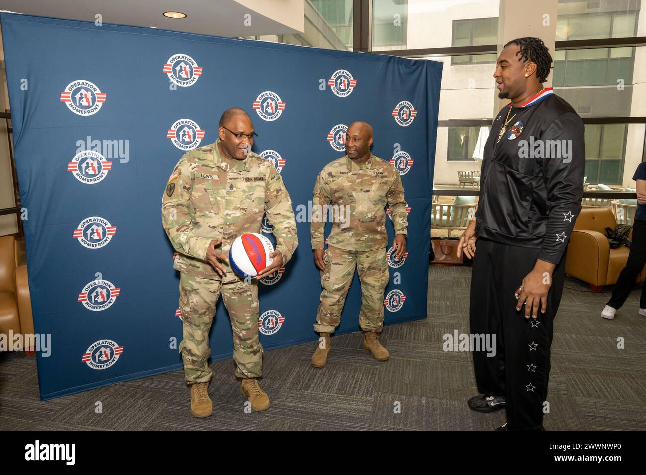 With the faint sound of “Sweet Georgia Brown” playing in the background ...