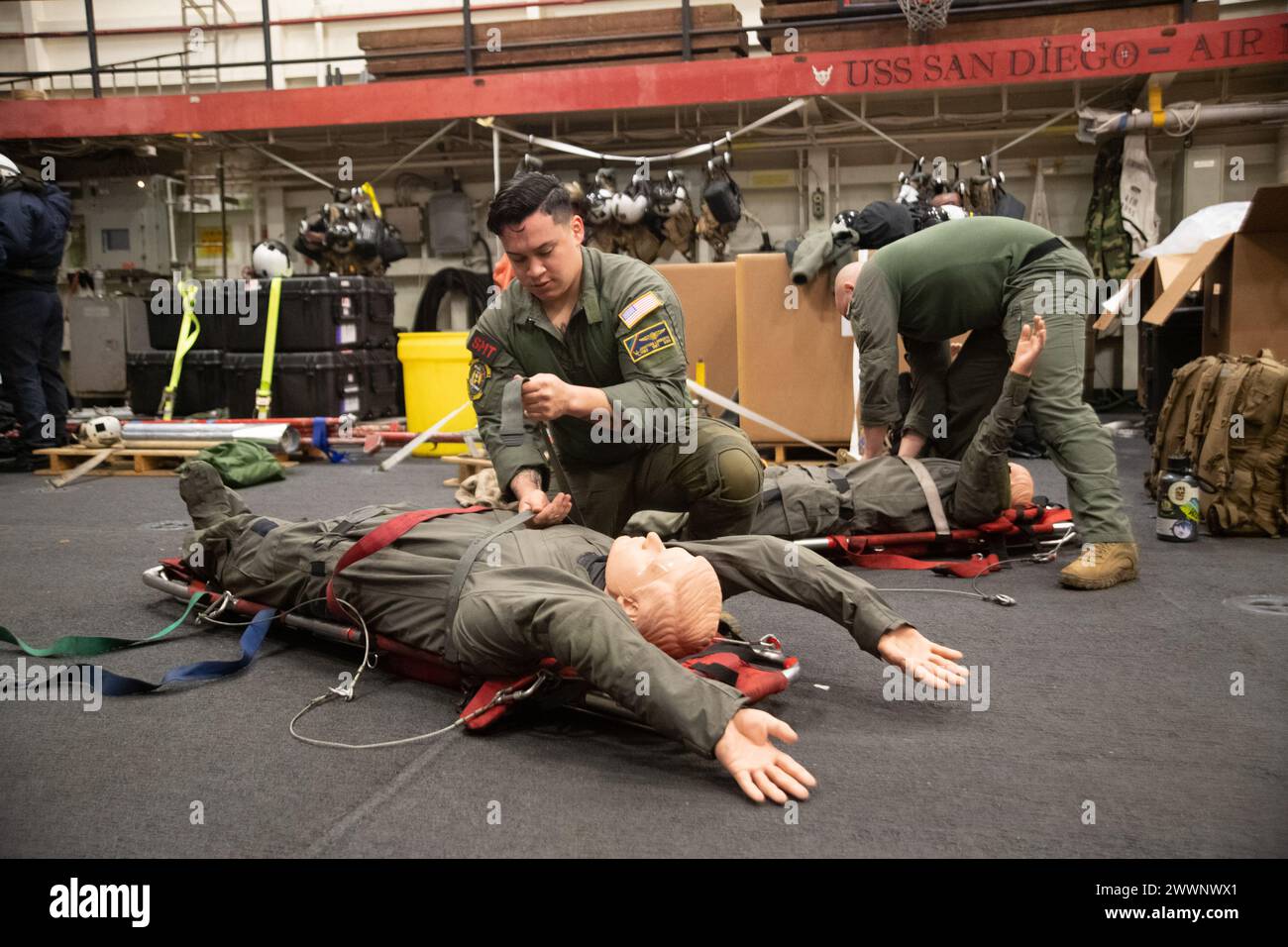(From left to right) U.S. Navy Hospital Corpsman 2nd Class Jonathan ...
