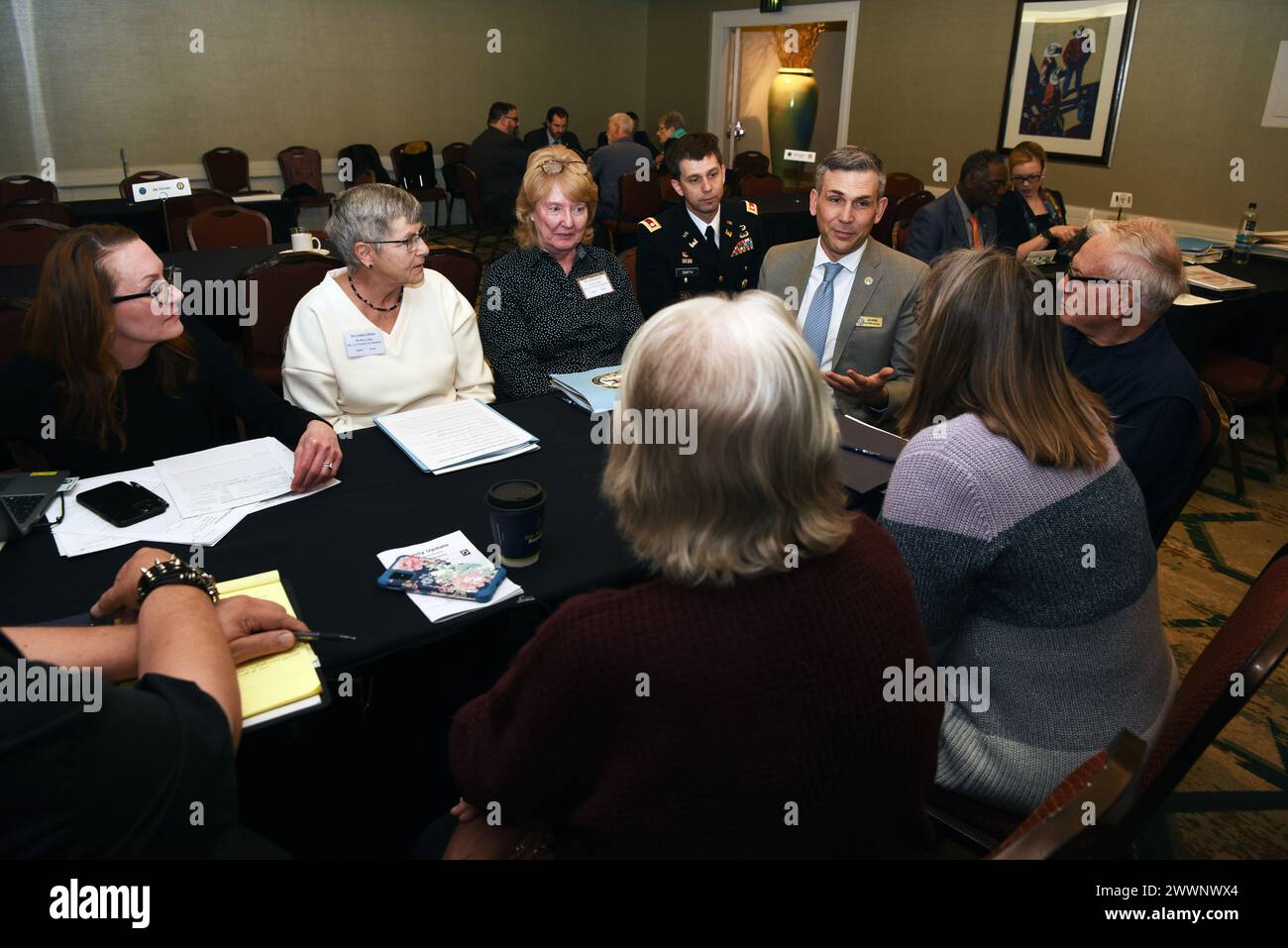 Josh Fennel, Defense POW/MIA Accounting Agency (DPAA) chief of research ...