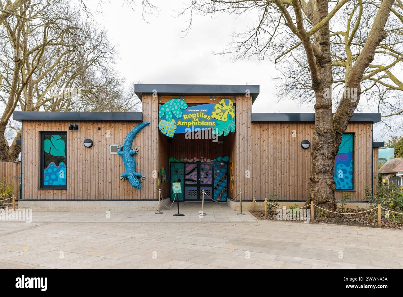 ZSL London Zoo, London, UK. 25th March 2024. London Zoo opens Secret Life of Reptiles and ...