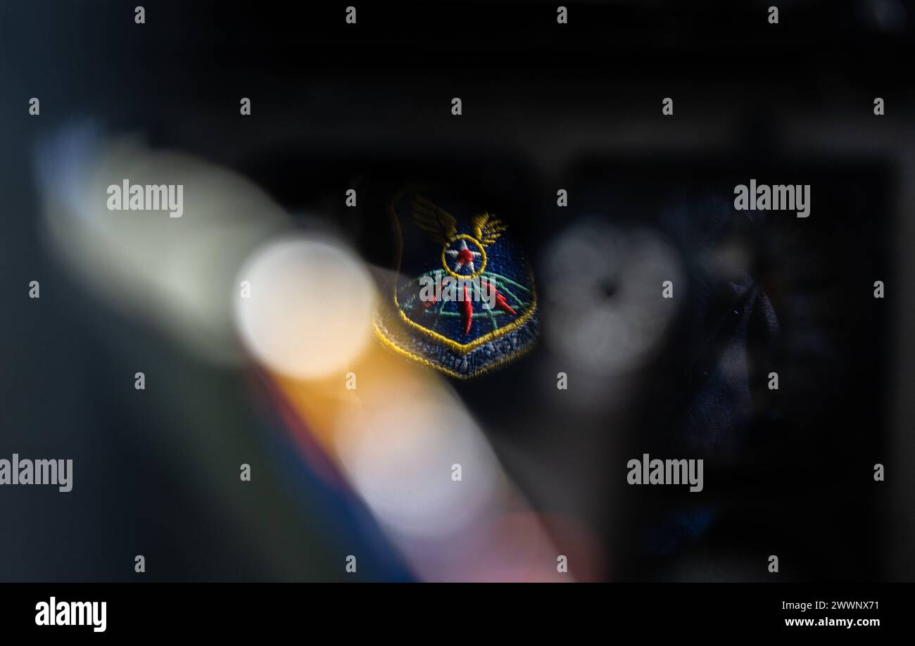 A U.S. Air Force Global Strike Command patch worn by U.S. Air Force ...