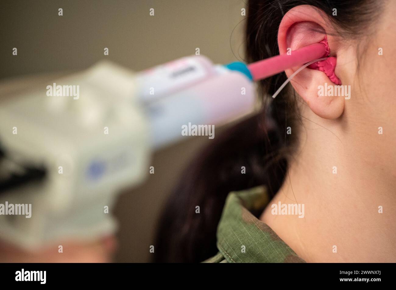 U.S. Air Force Otolaryngology Technologist program student creates an ...