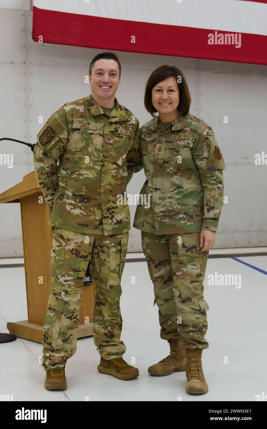 Chief Master Sgt. of the Air Force JoAnne S. Bass coins Master Sgt ...