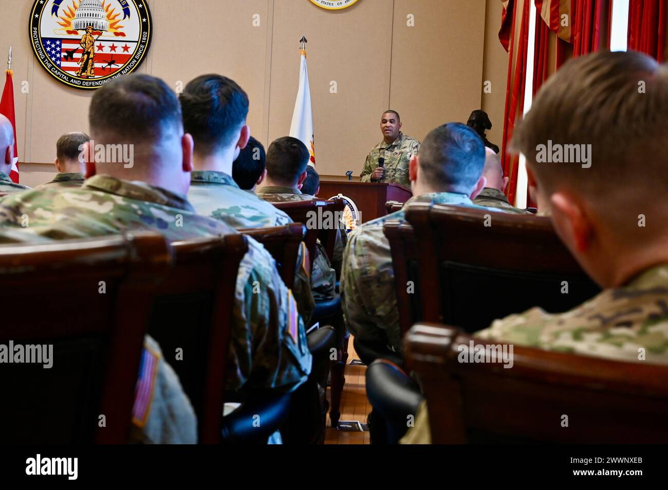 Maj. Macharia Davis assumes command of the District of Columbia ...