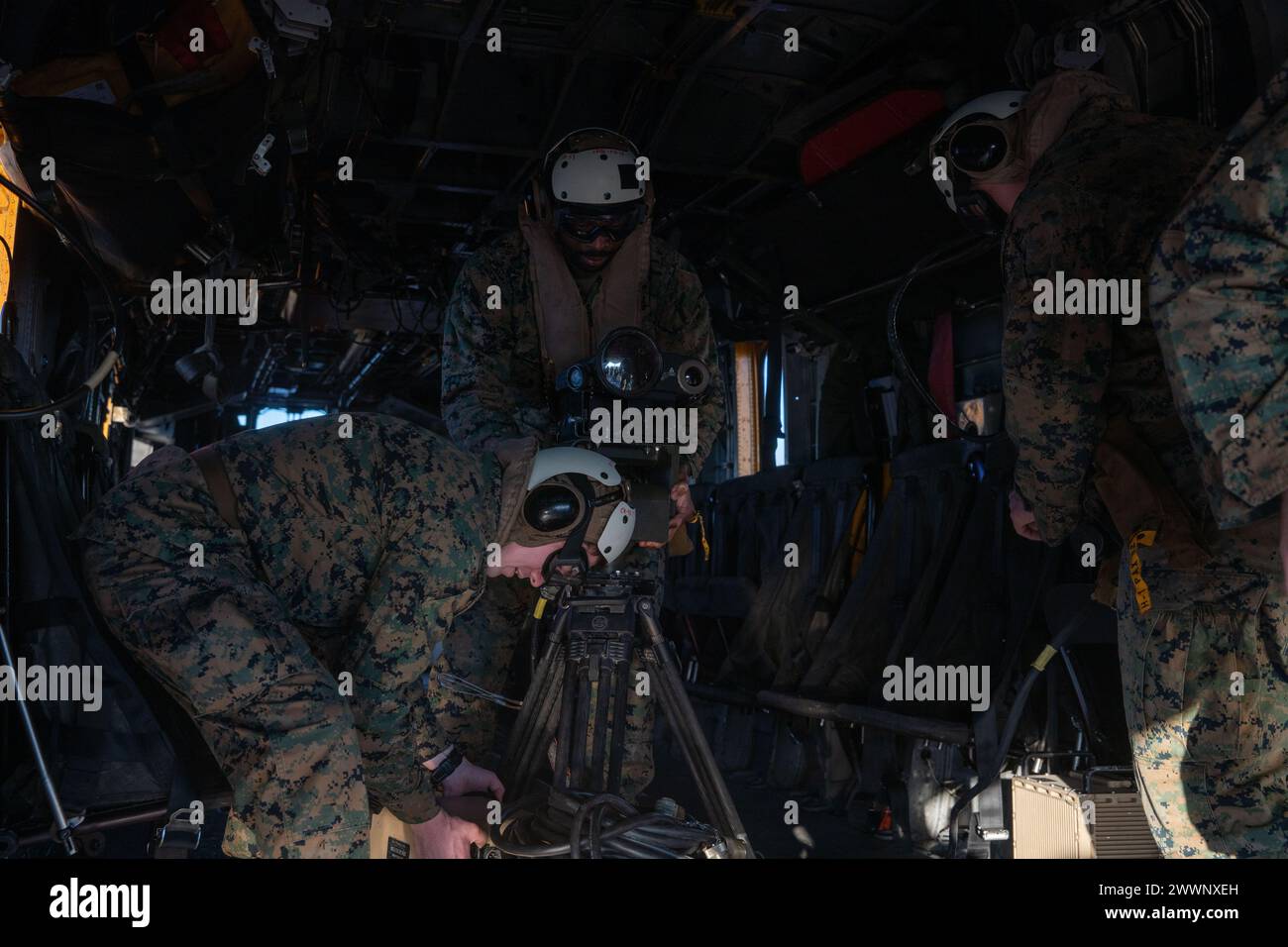 U.S. Marines assigned to the 26th Marine Expeditionary Unit (Special ...