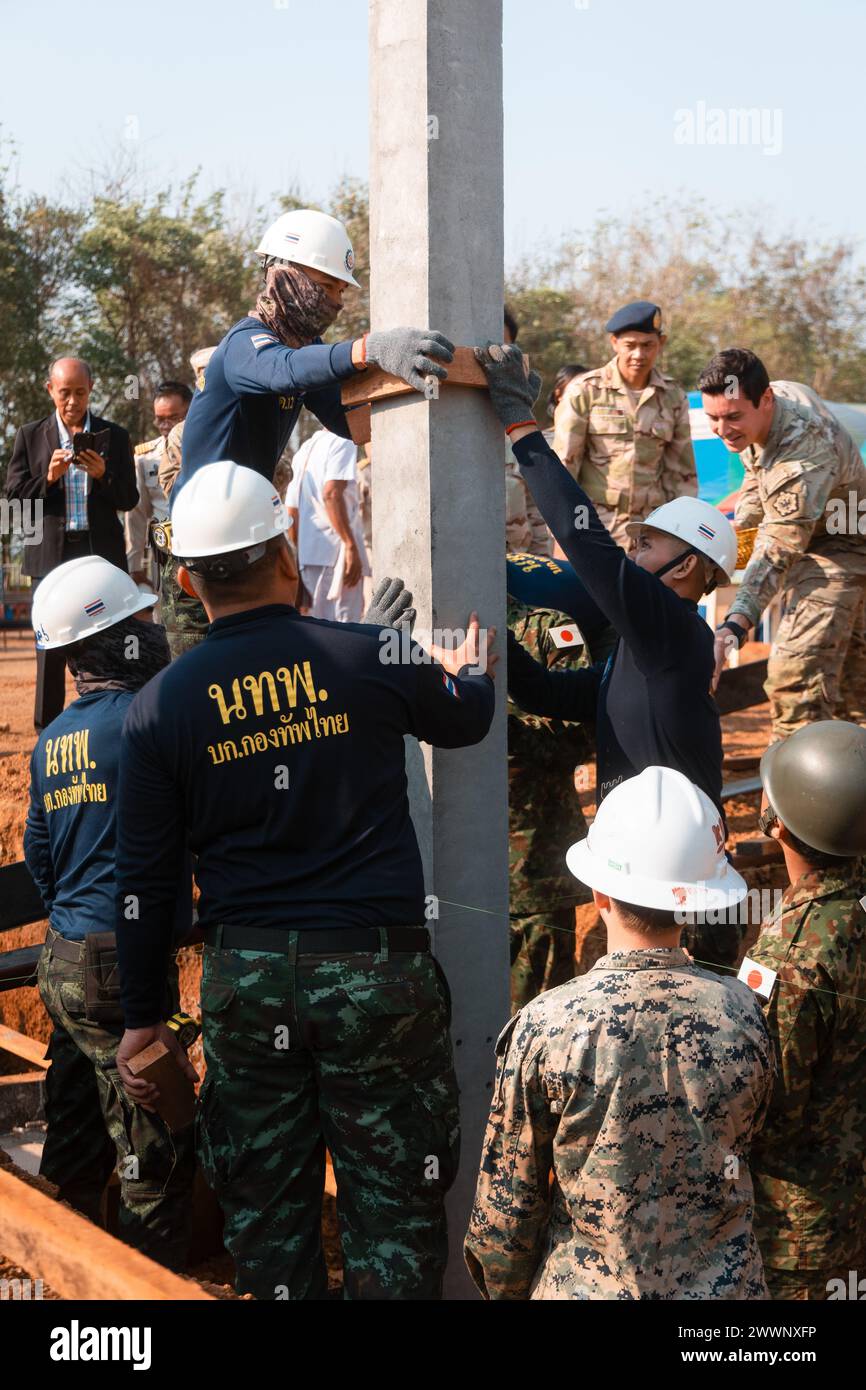 Members from the Japan Ground Self-Defense Force, Royal Thai Army, U.S ...