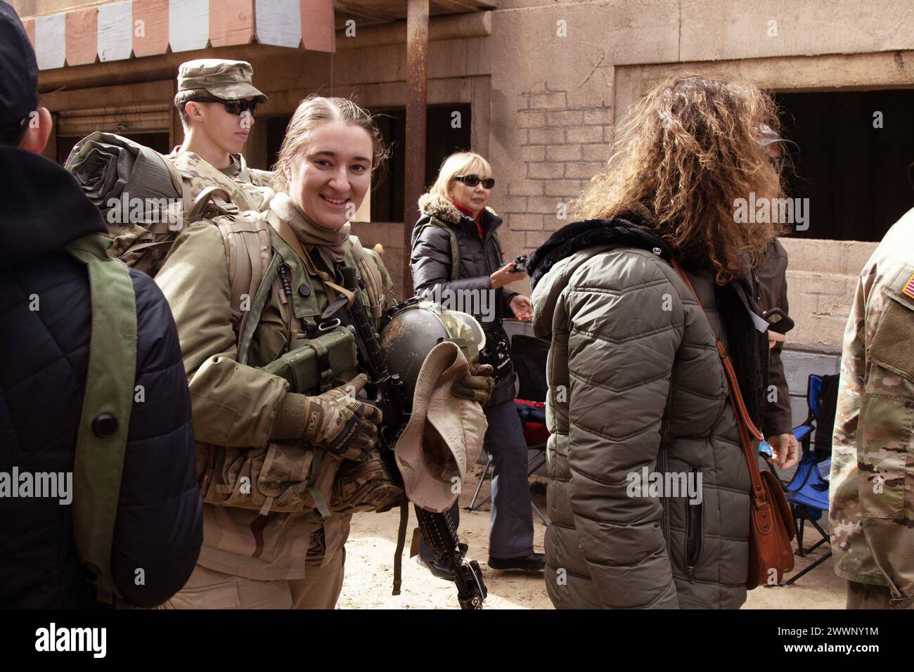 2nd Lieutenant Eliza Ewing, 2nd Squadron, 11th Armored Cavalry Unit ...