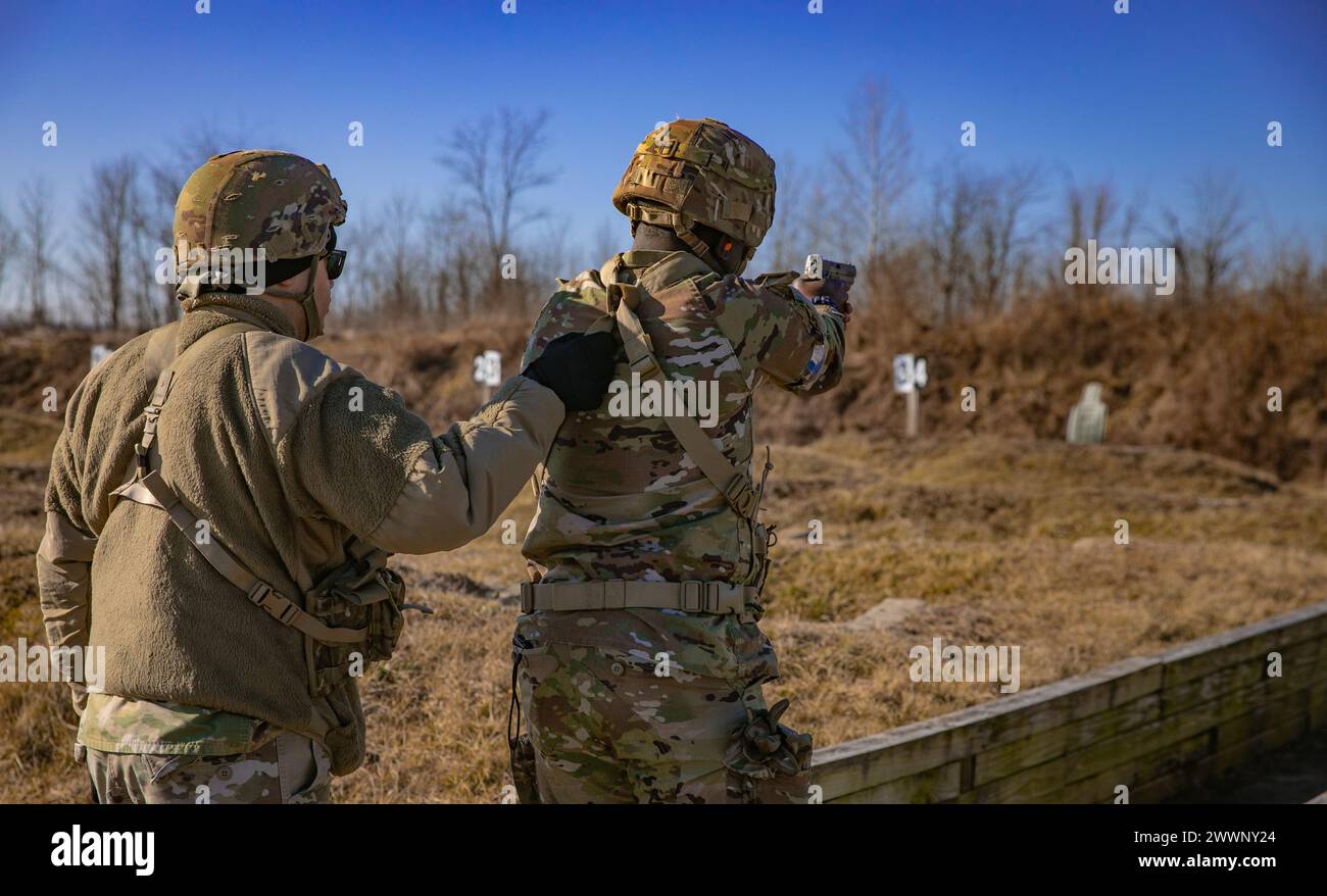 Day two of the 310th ESC Best Warrior Competition started Feb. 5, 2024 ...