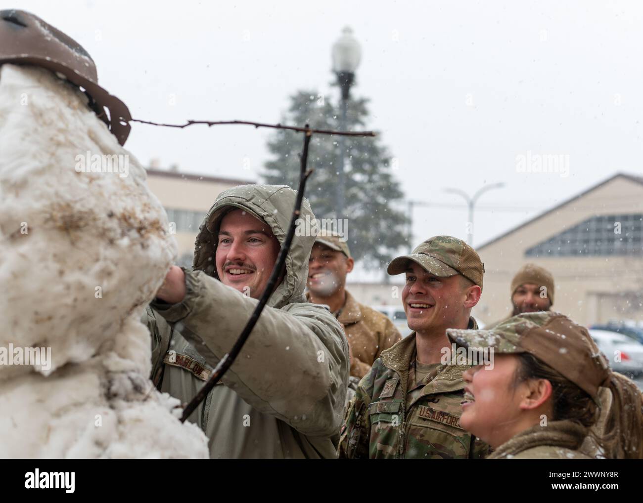 U.S. Air Force Staff Sgt. Cameron Barlow, Airman Leadership School ...