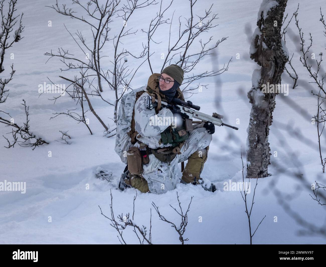 U.S. Navy Hospitalman 3rd Class James Cooney, a corpsman with 1st ...