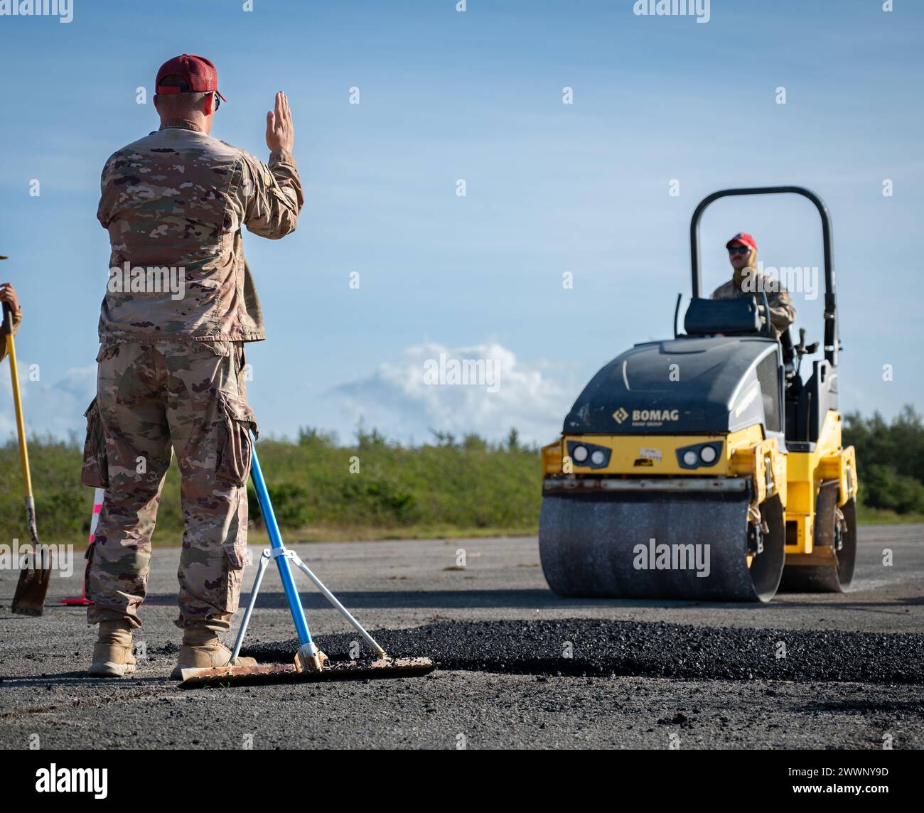 Compacts fresh asphalt hi-res stock photography and images - Alamy
