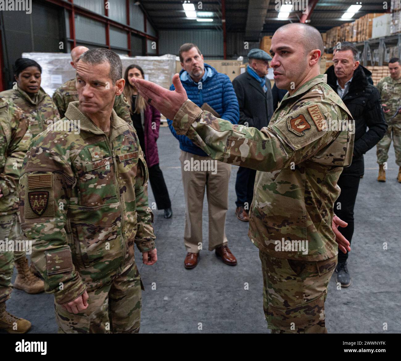 U.S. Air Force Brig. Gen. Christopher Leonard, U.S. Air Forces in ...