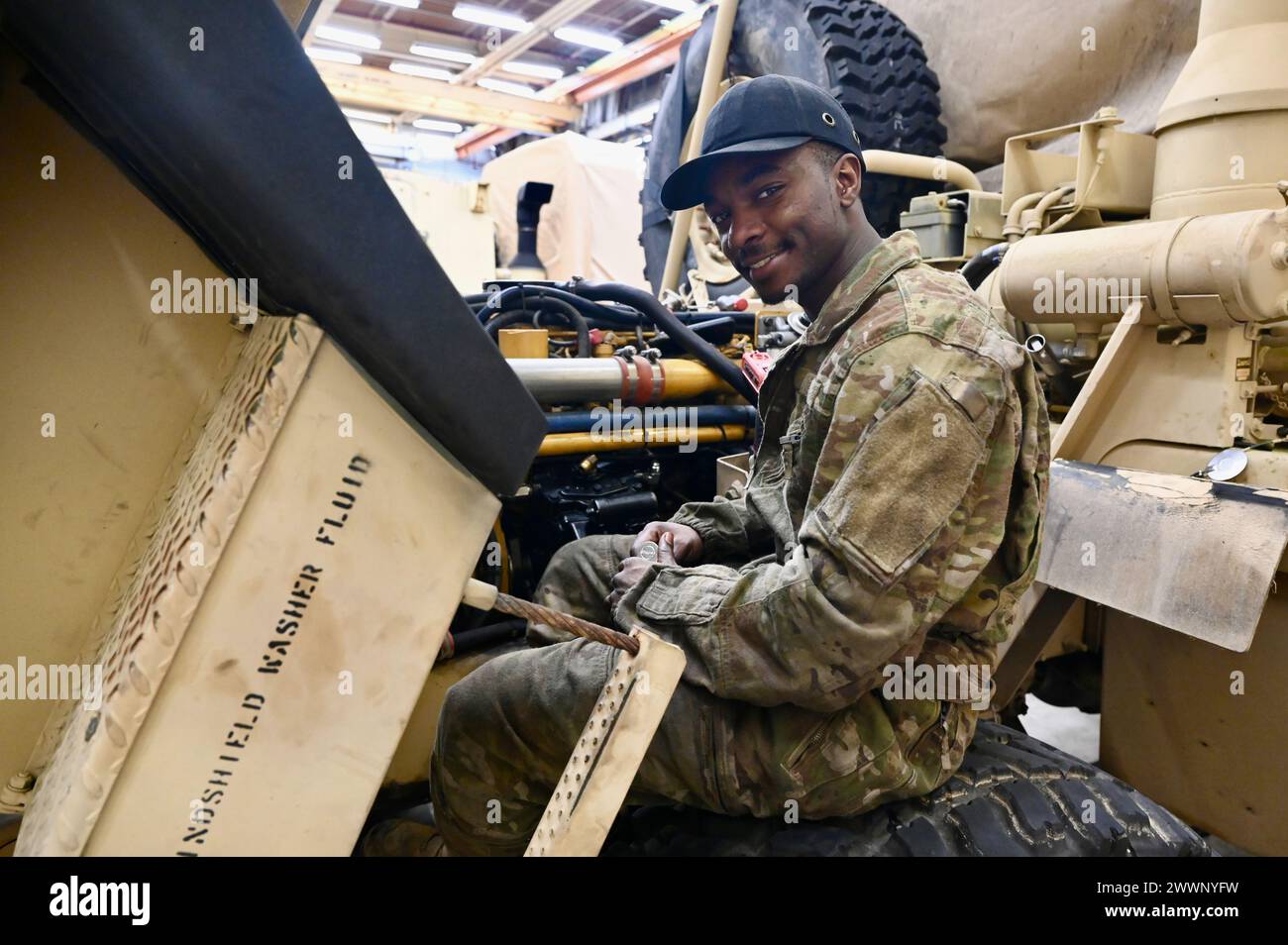 Spc. Tayvon Eubanks, surface maintenance mechanic, District of Columbia ...