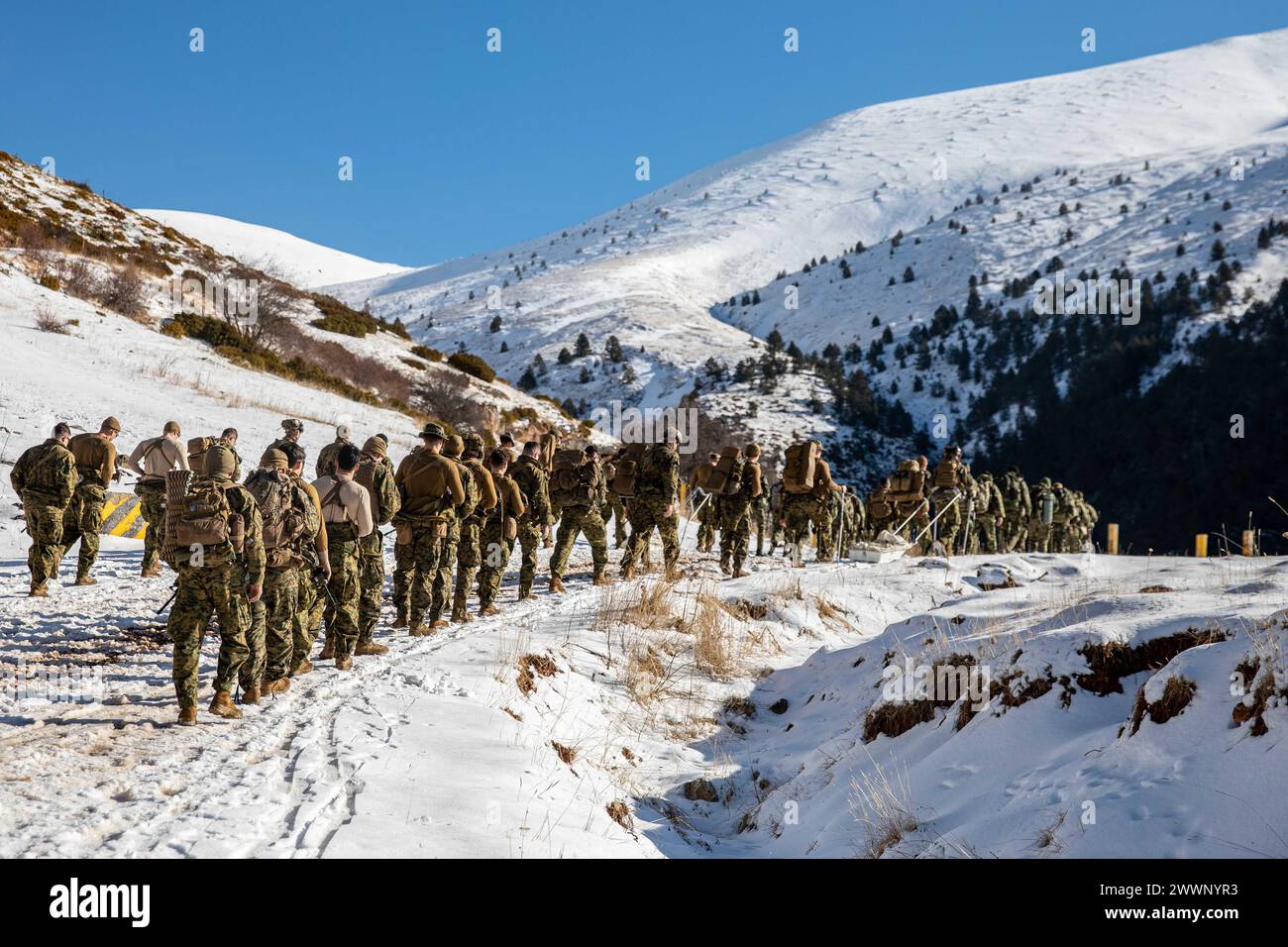 U.S. Marines with the 26th Marine Expeditionary Unit (Special ...