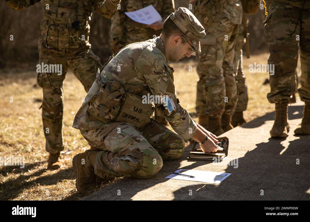 Day two of the 310th ESC Best Warrior Competition, Feb. 5, 2024 ...