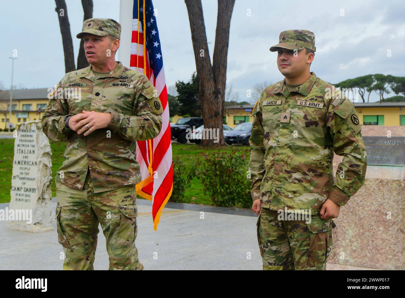 Right, U.S Army Sgt. Cesar G. Garcia assigned to 839th Transportation ...