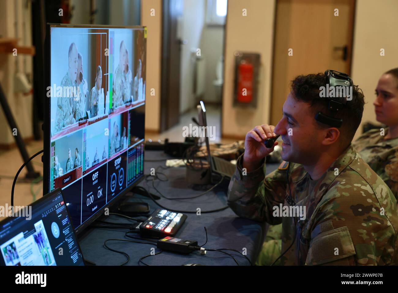 Staff Sgt. Danilo Pascaretta, Broadcast Journalist with AFN Bavaria ...