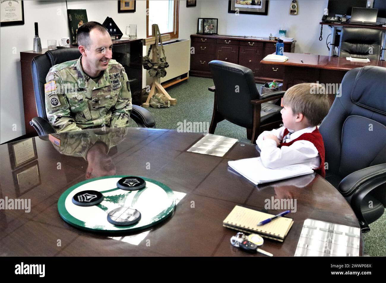 Sergio “Matias” Chontal-Harter interviews Fort McCoy Garrison Commander ...