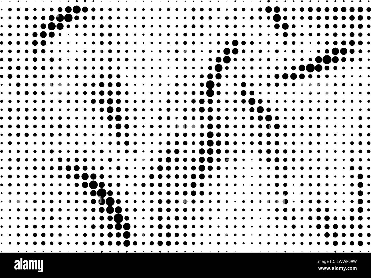 abstract halftone effect background. Vector illustration Stock Vector ...